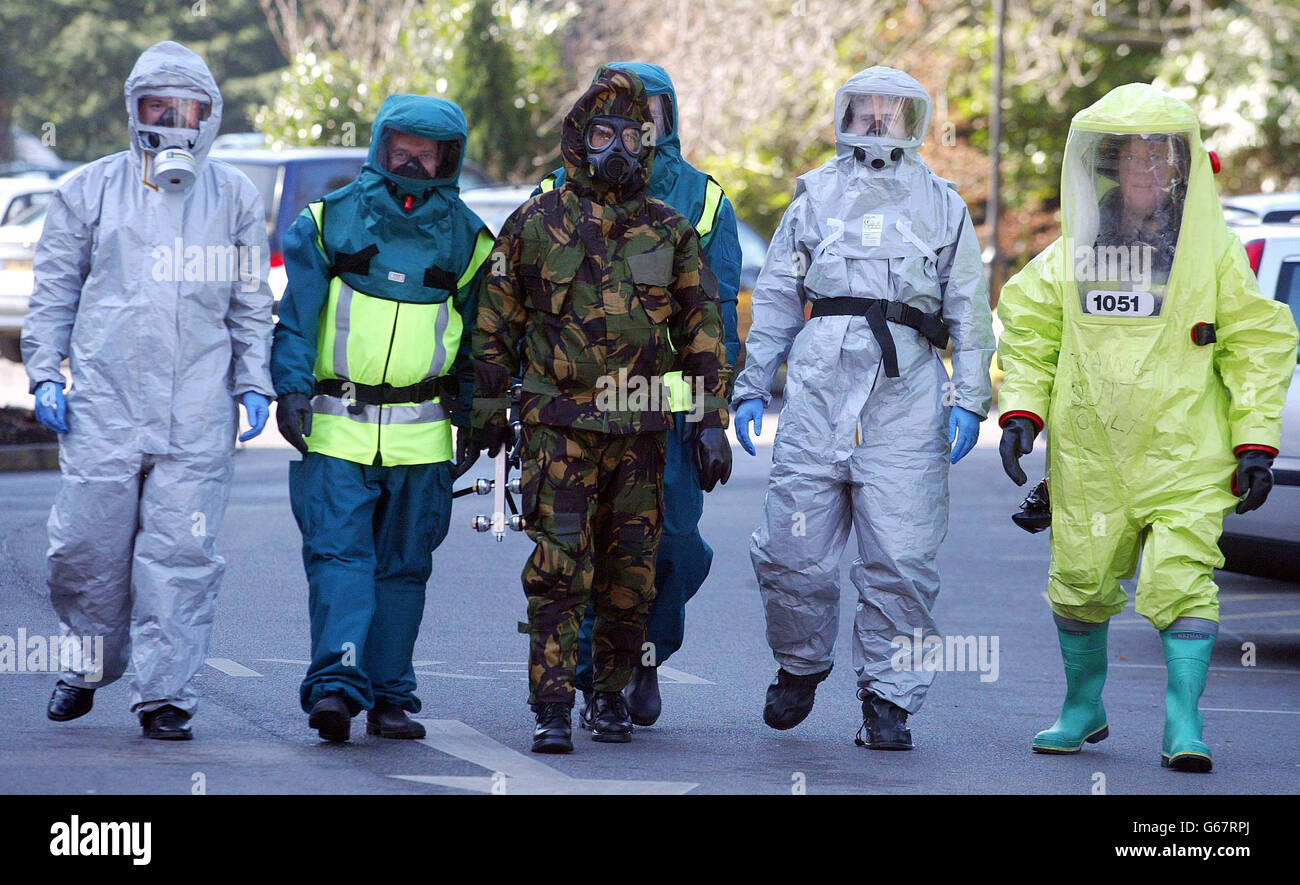 Leaders of the UK's emergency services were gathered at a plush hotel ...