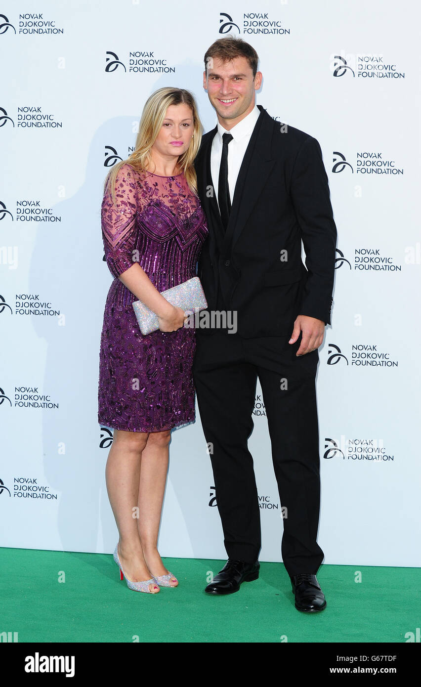 Novak Djokovic Foundation Fundraising Dinner - London Stock Photo - Alamy