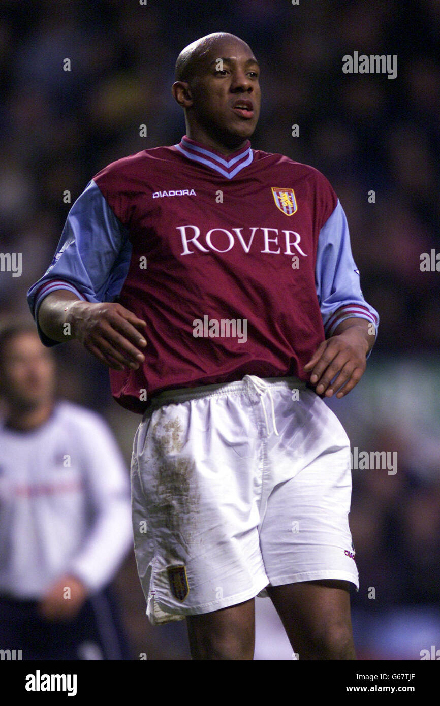 Football action 3 4 three quarter length dion dublin hi-res stock ...