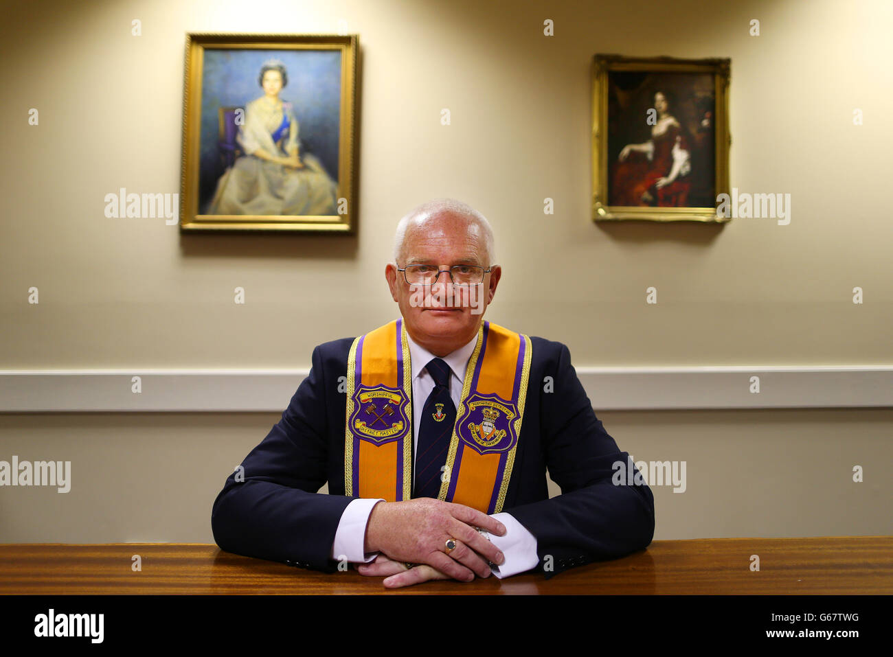 The Orange Order Stock Photo - Alamy