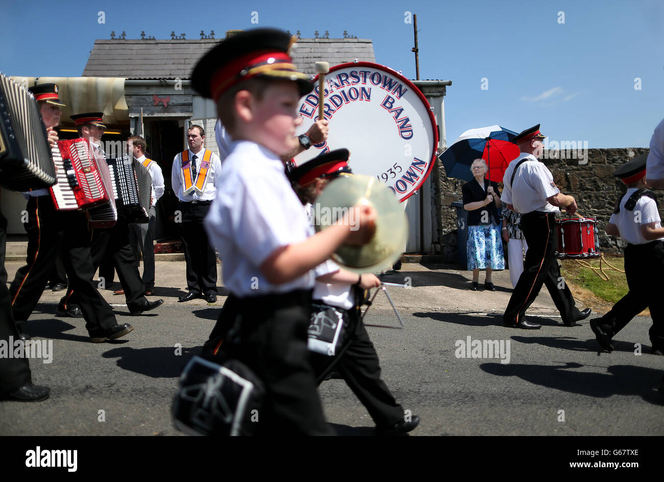 The Orange Order Stock Photo - Alamy