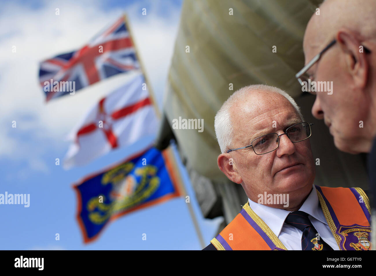 The Orange Order Stock Photo - Alamy
