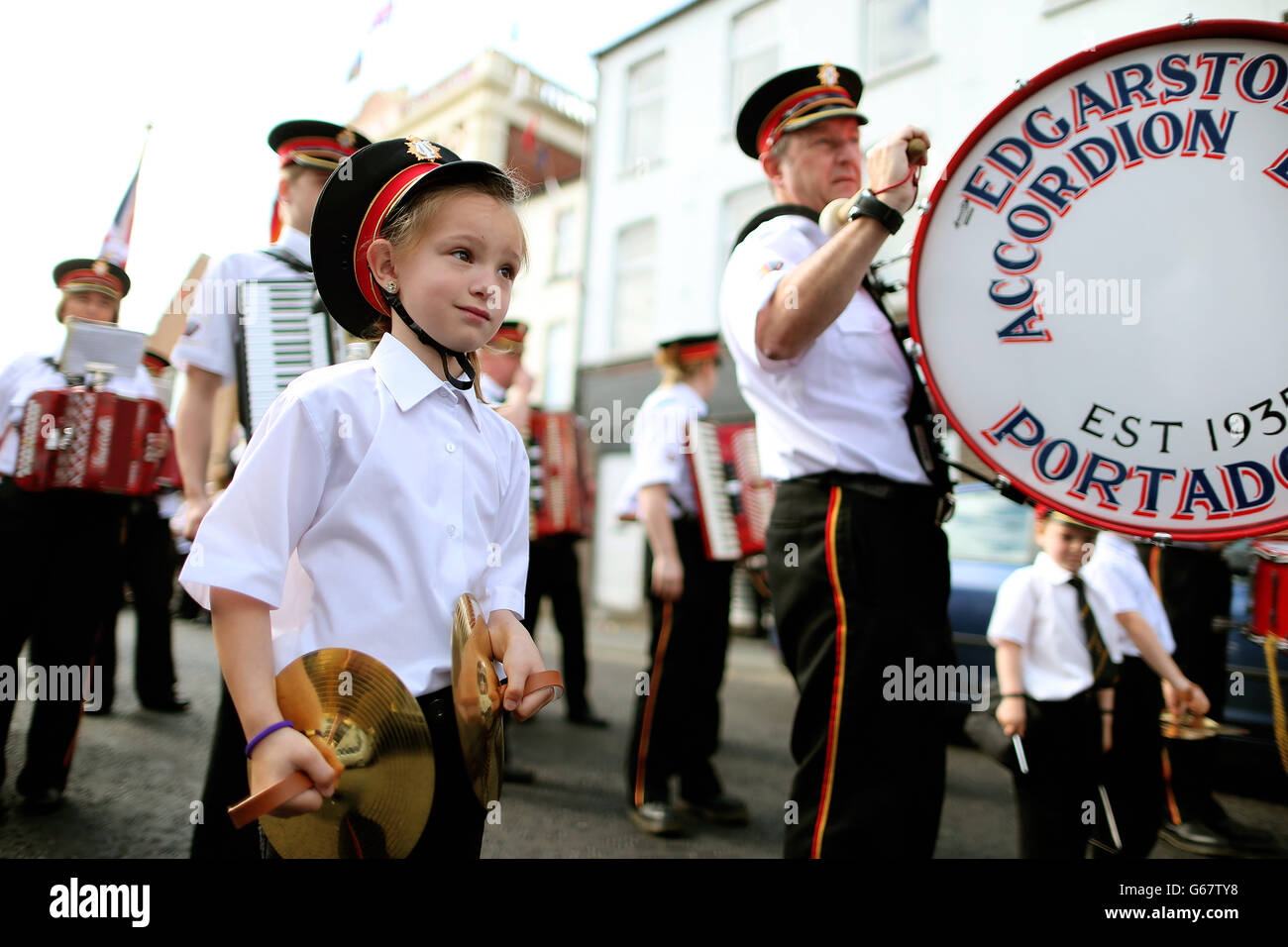 The Orange Order Stock Photo - Alamy
