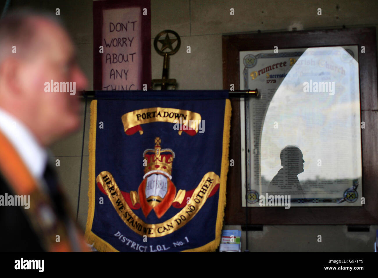 The Orange Order Stock Photo - Alamy