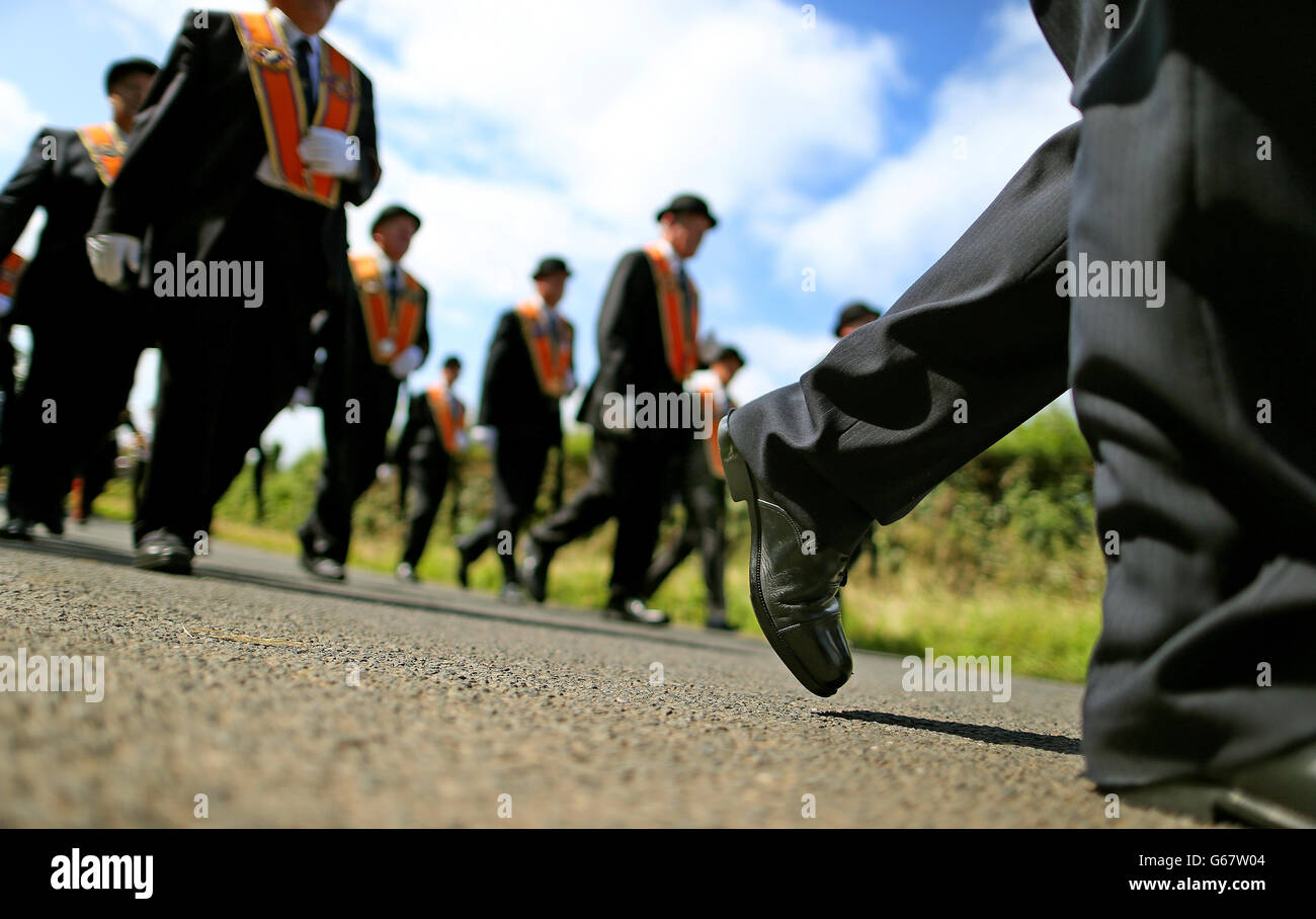 The Orange Order Stock Photo - Alamy