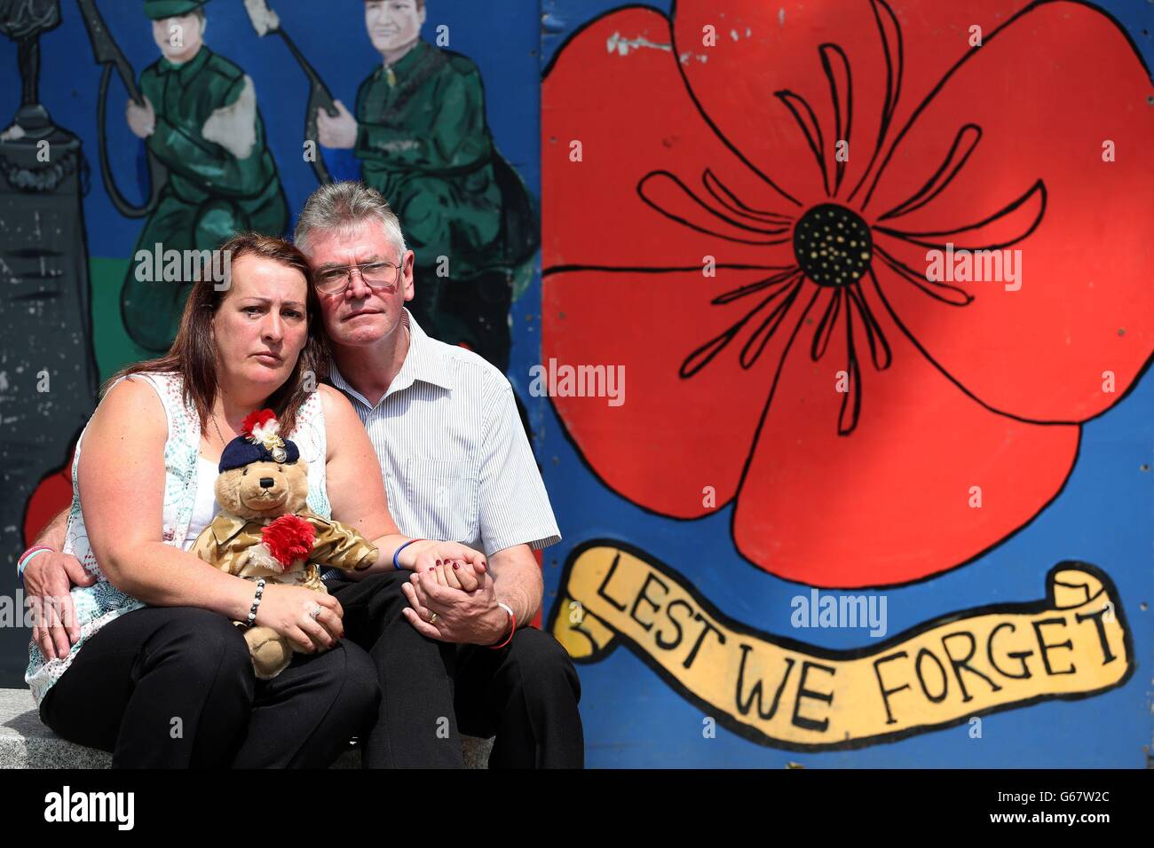 Ian and Lyn Rigby, step-father and mother of murdered soldier Lee Rigby ...