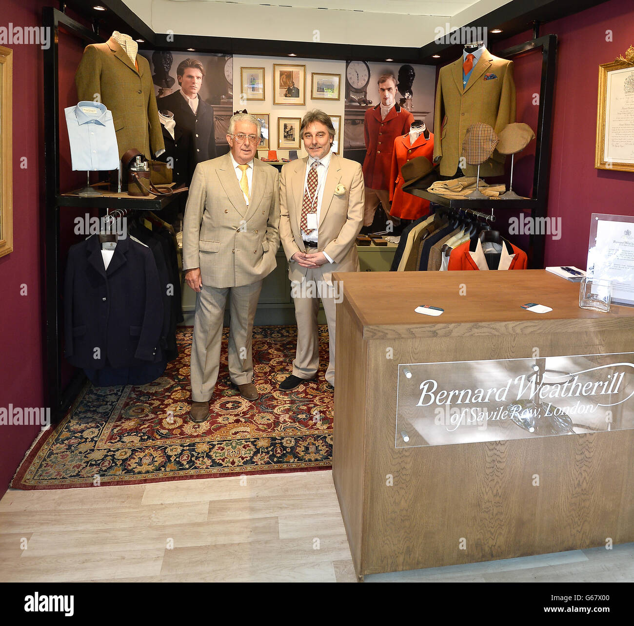 The Bernard Weatherill stall. Stalls at Buckingham Palace are ...