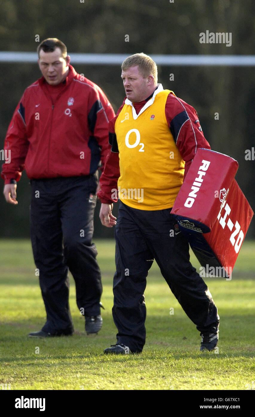 RBS 6 Nations - England Training Stock Photo - Alamy