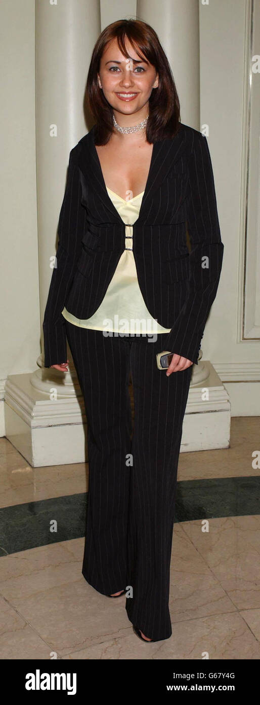 Coronation street actress Samia Ghadie arriving at the 2003 Television ...