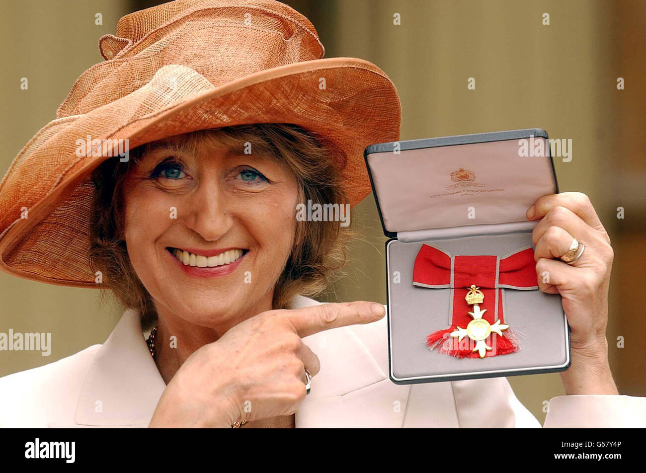MRS ANDREA WONFOR OBE Stock Photo - Alamy