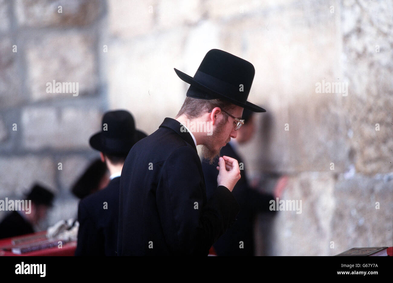 Wailing Wall Jeruslaem. The wailing wall in Jeruslaem, Israel Stock ...