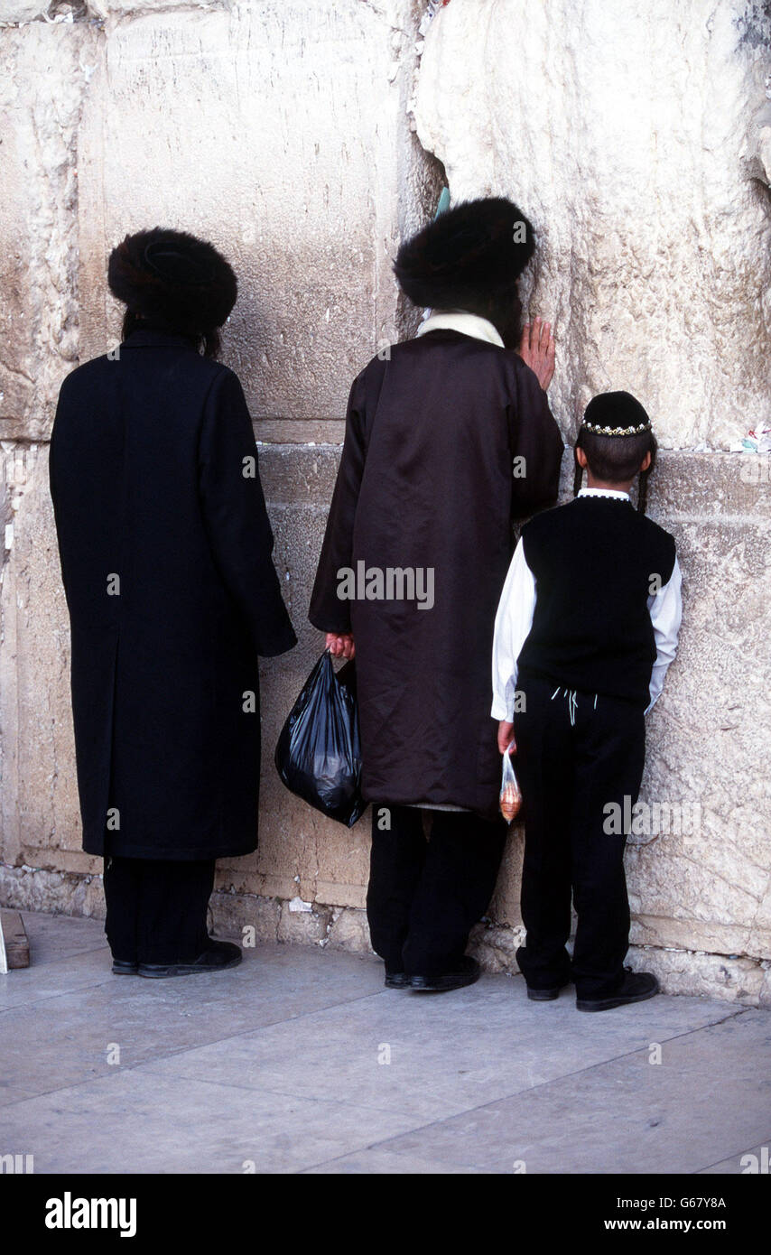 Wailing Wall. The Wailing Wall in Jerusalem, Israel Stock Photo - Alamy