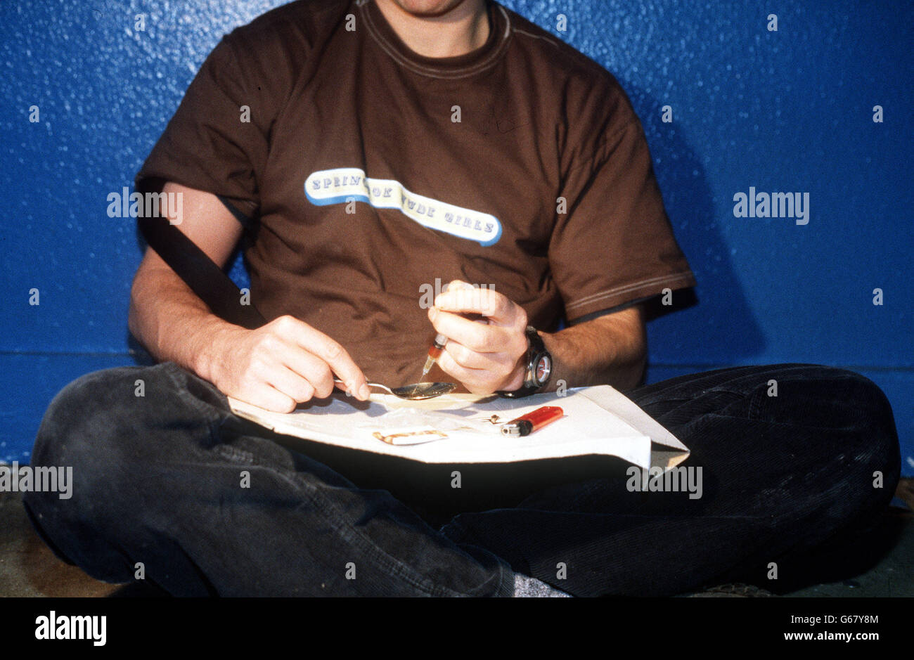 Drug taker hi-res stock photography and images - Alamy