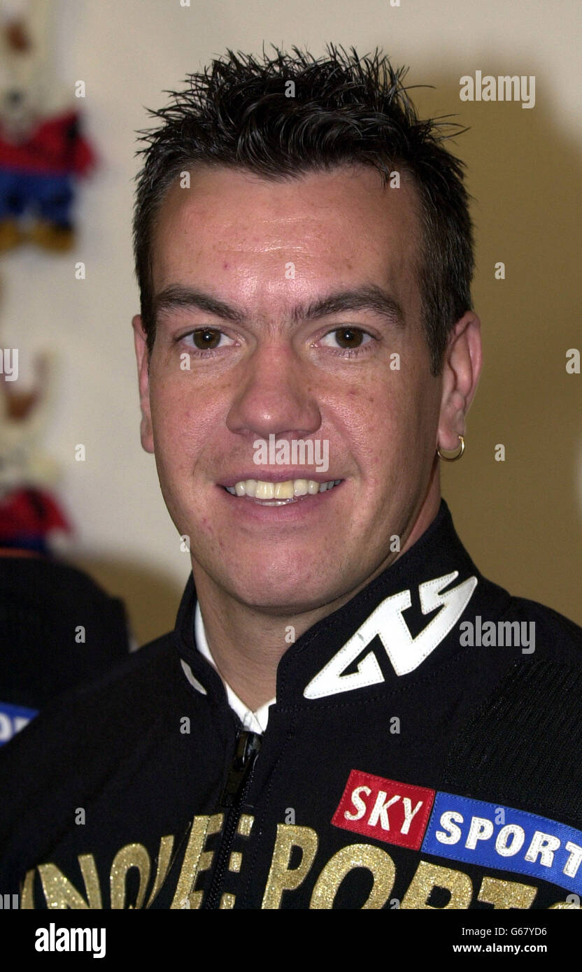 Adam Shields of Eastbourne at the Speedway GB Exhibition 2003 at the ...