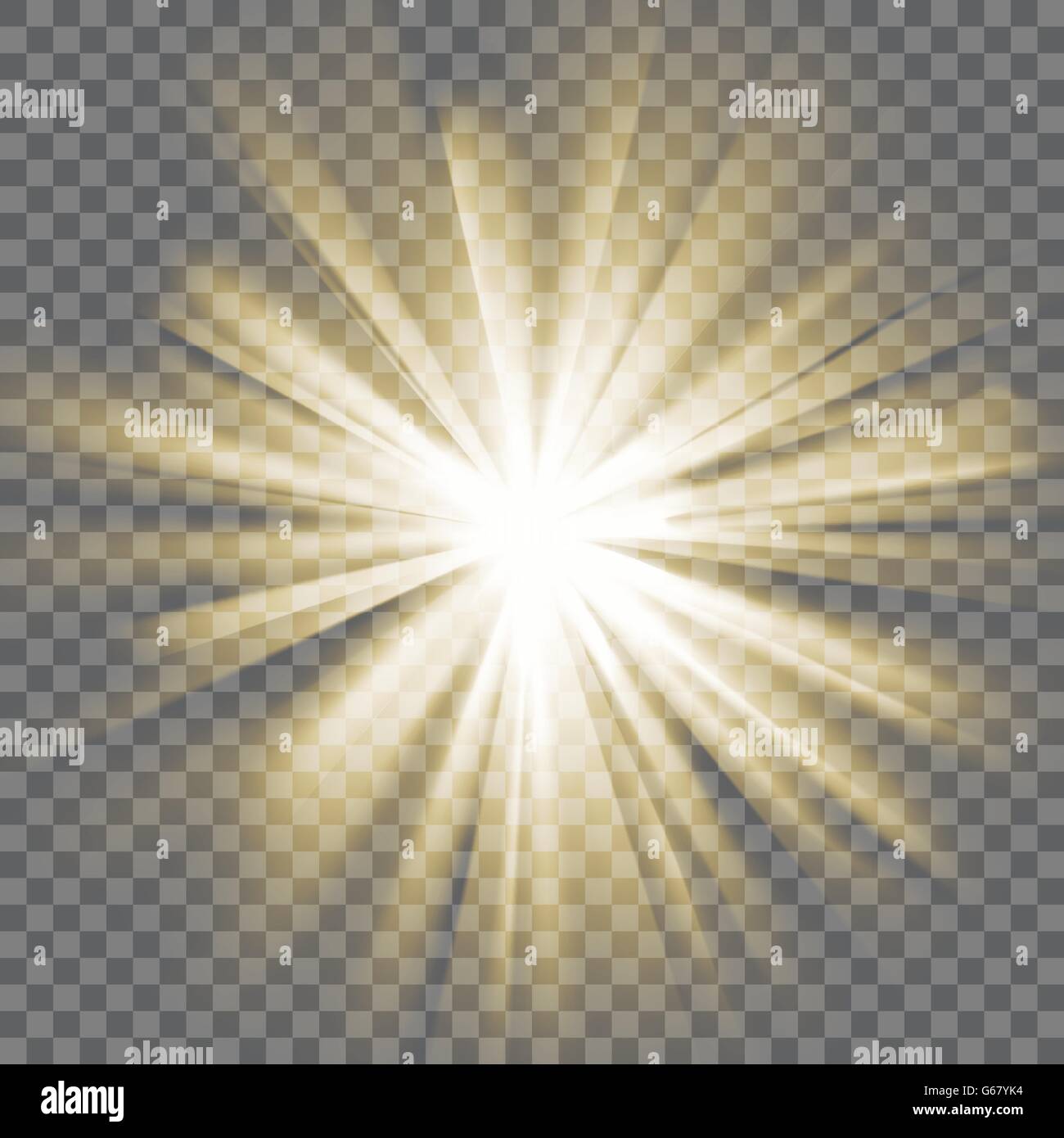 Realistic orange flash light lens Stock Vector Images - Alamy