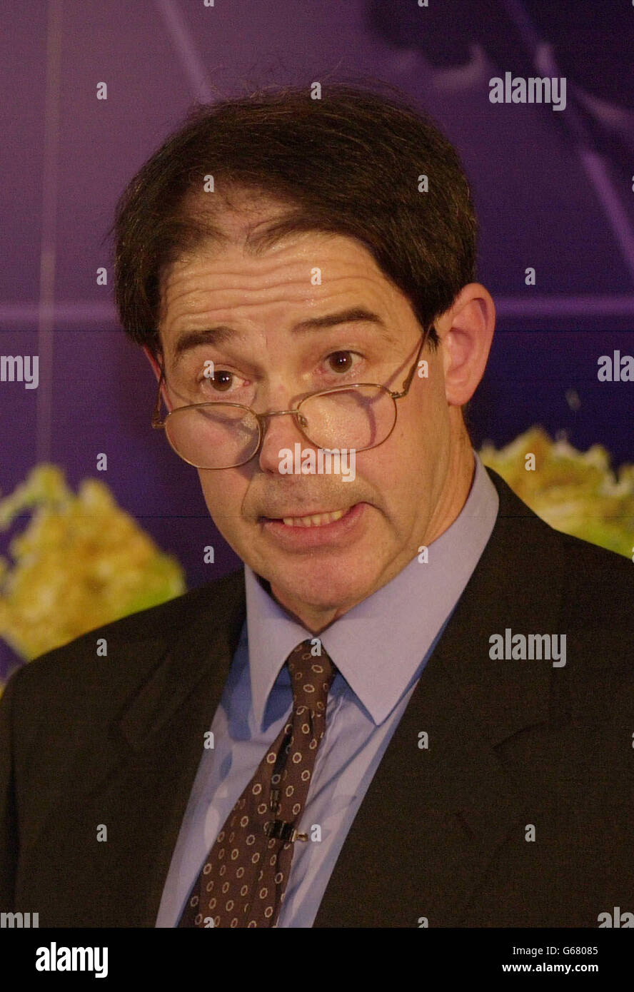 The Chairman of the Sustainable Development Commission Jonathan Porrit ...