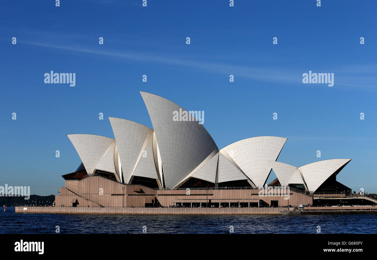 City Views - Sydney. A general view of the Sydney Opera House Stock ...