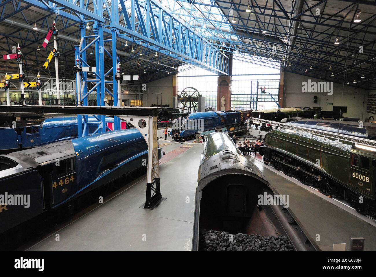 Great gathering six remaining a4 class locomotives hi-res stock ...