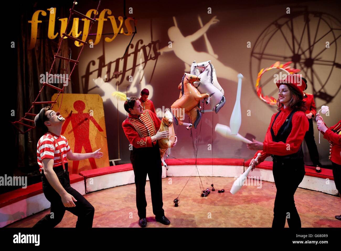 Celebration of Circus summer programme launch Stock Photo - Alamy