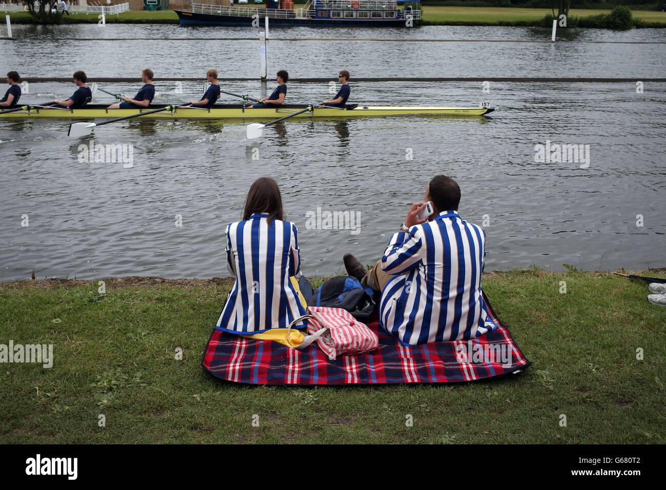 Rowing - 2013 Henley Royal Regatta - Day One - Henley-on-Thames Stock ...