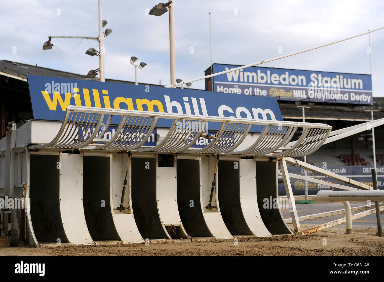 Wimbledon stadium gates hi-res stock photography and images - Alamy
