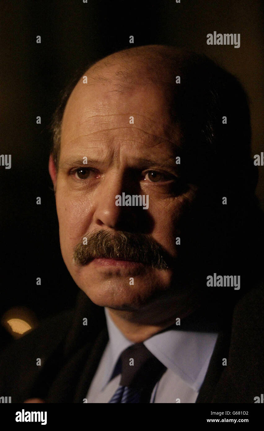 David irvine pup progressive unionist party leader hi-res stock ...