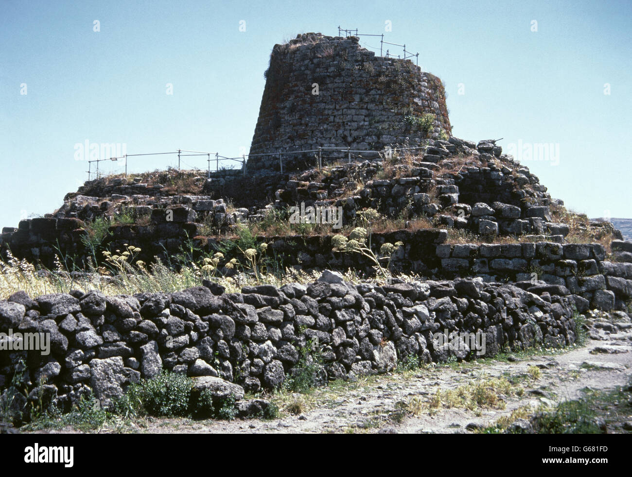 Nuragic civilization. Bronze Age (18th C. BC-2nd C. AD). Nurarghe ...