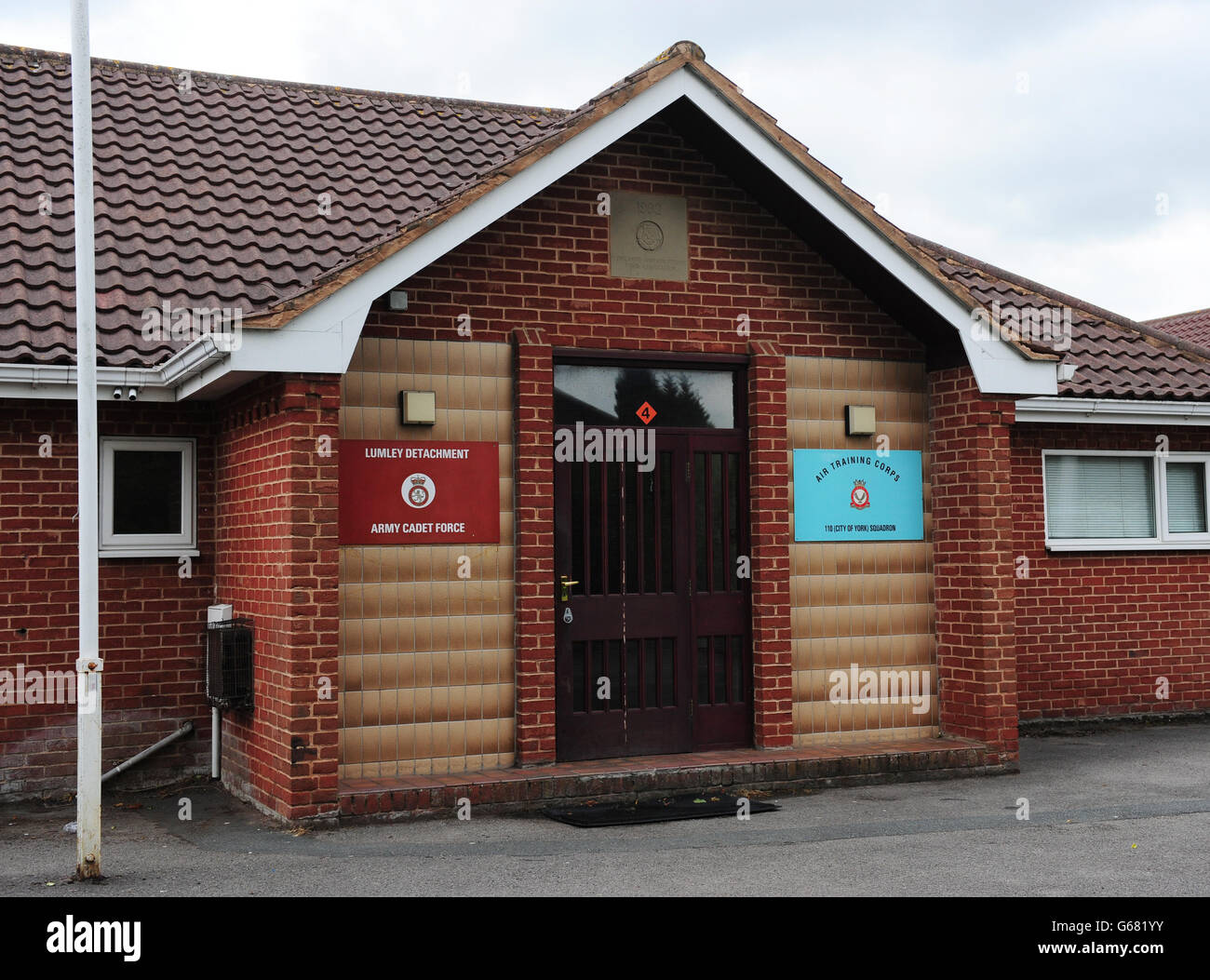 A general view of duncombe barracks hi-res stock photography and images ...