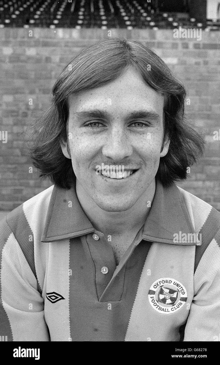 Peter Foley of Oxford United. Peter Foley of Oxford United Stock Photo ...