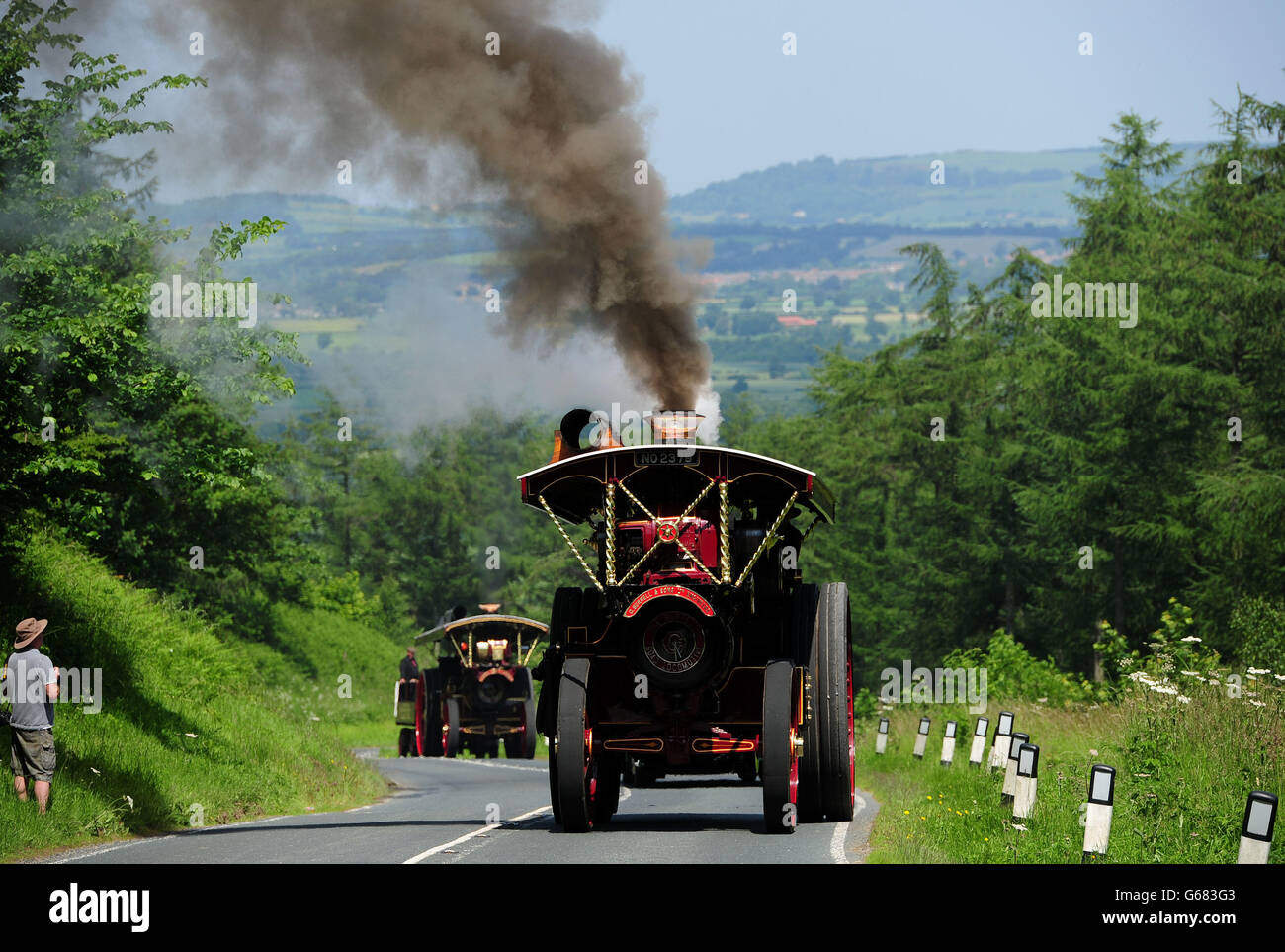 Duncombe Park Steam Rally Stock Photo - Alamy