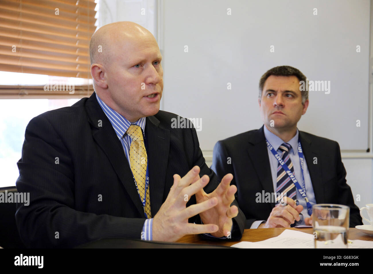 Detective Chief Superintendent Roy McComb (left) with Detective ...