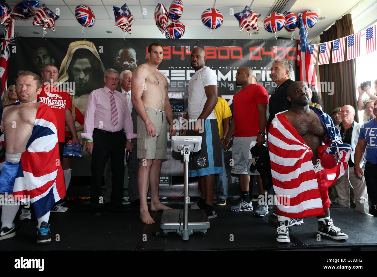 Boxing - David Price v Tony Thompson Weigh-in - Radisson Blu Hotel ...