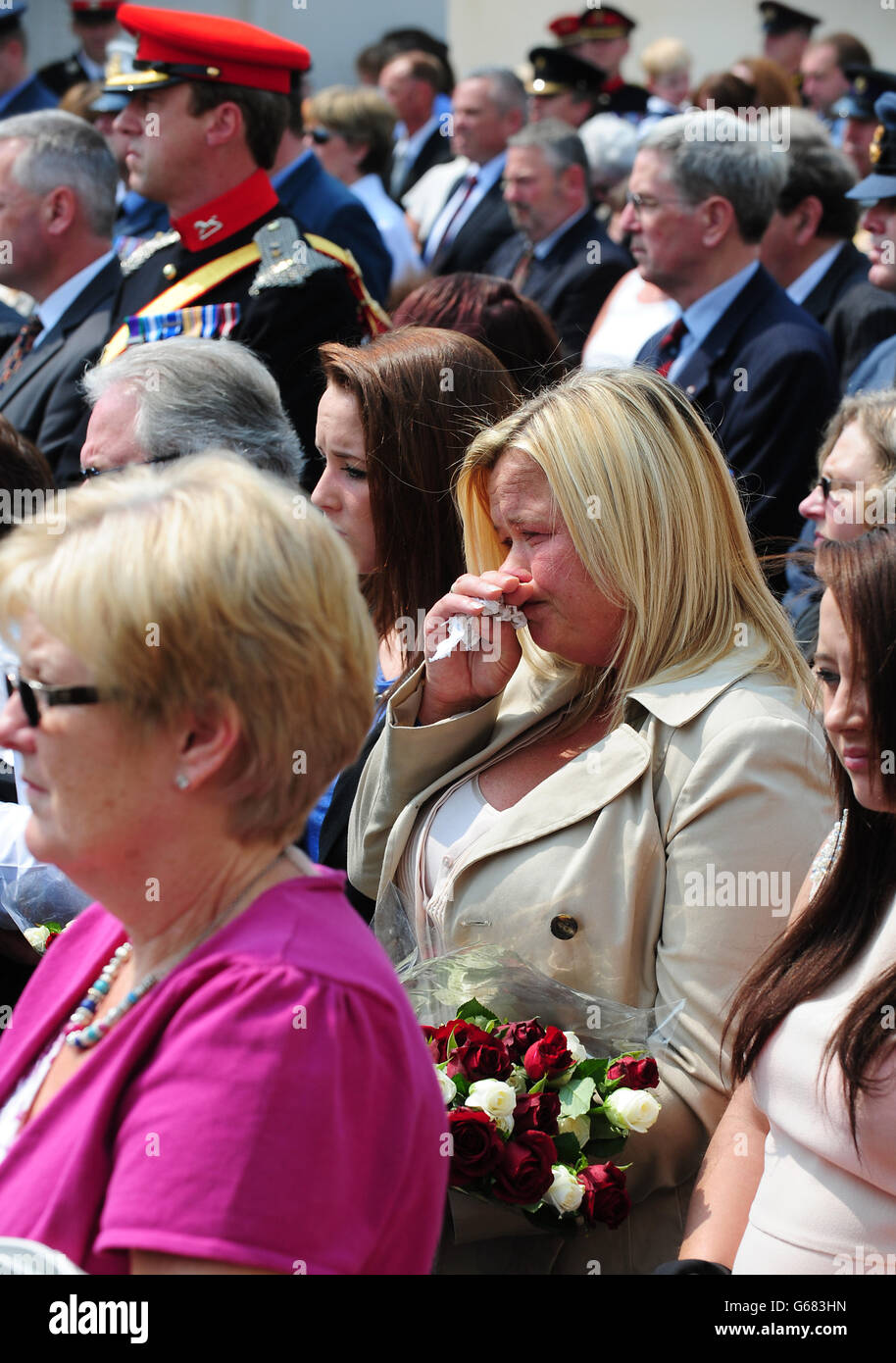 Annual Service of dedication for the armed forces Stock Photo - Alamy