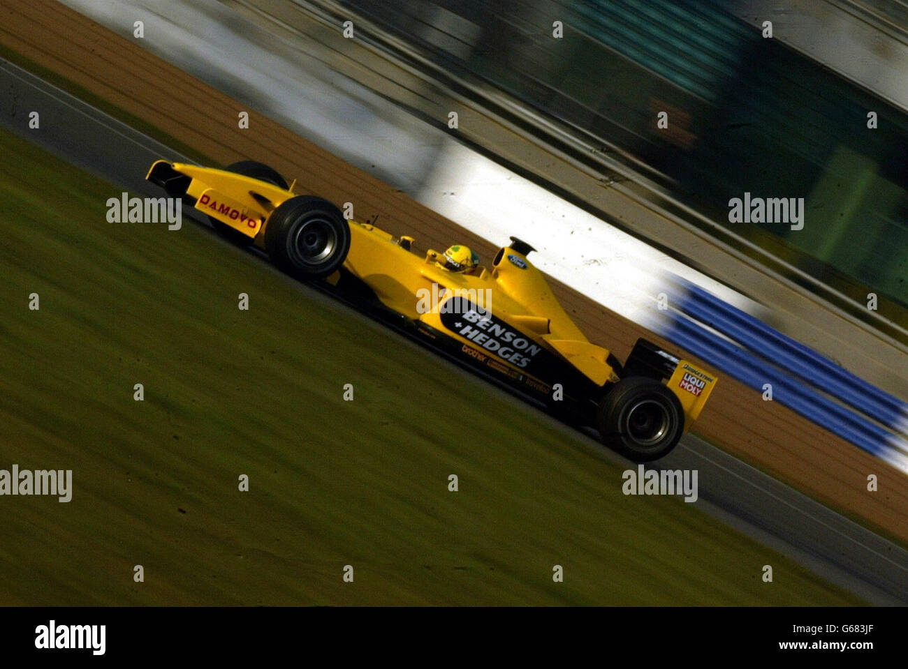 Formula 1 testing - Jordan - Ralph Firman Stock Photo - Alamy