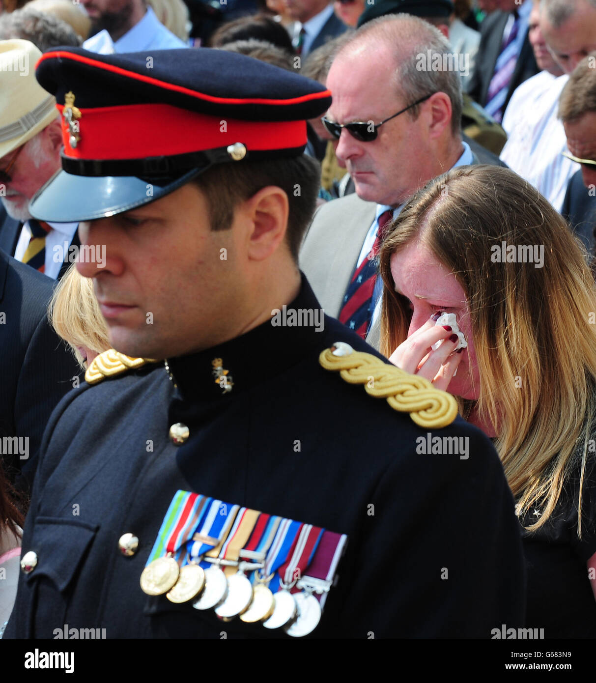 Annual Service of dedication for the armed forces Stock Photo - Alamy