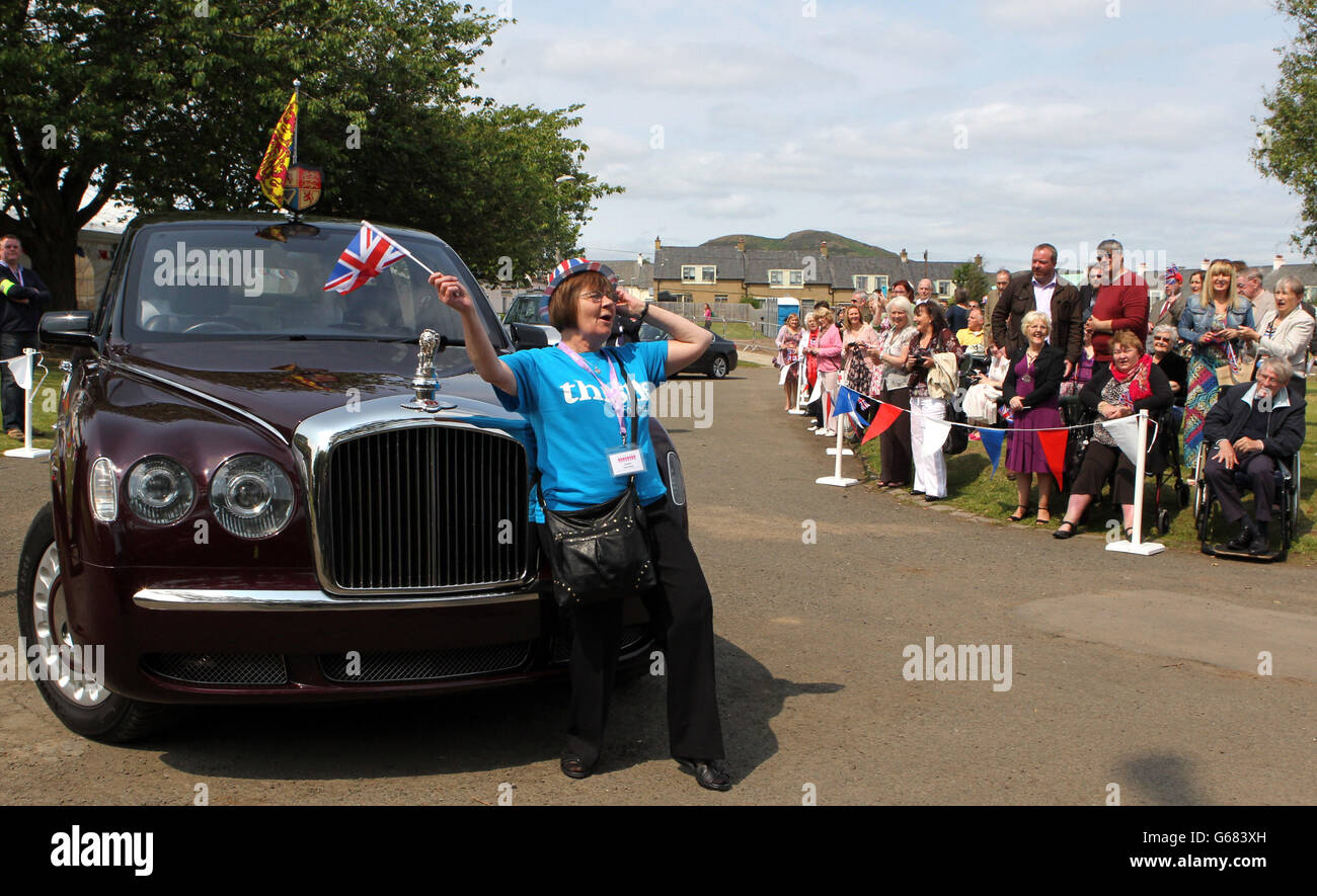 Queen in Scotland Stock Photo - Alamy