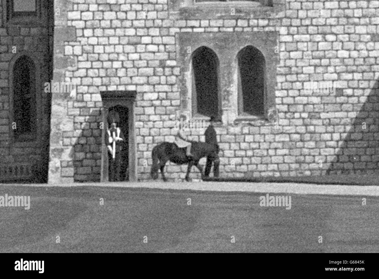 Royalty - Princess Elizabeth - Windsor Castle Stock Photo - Alamy