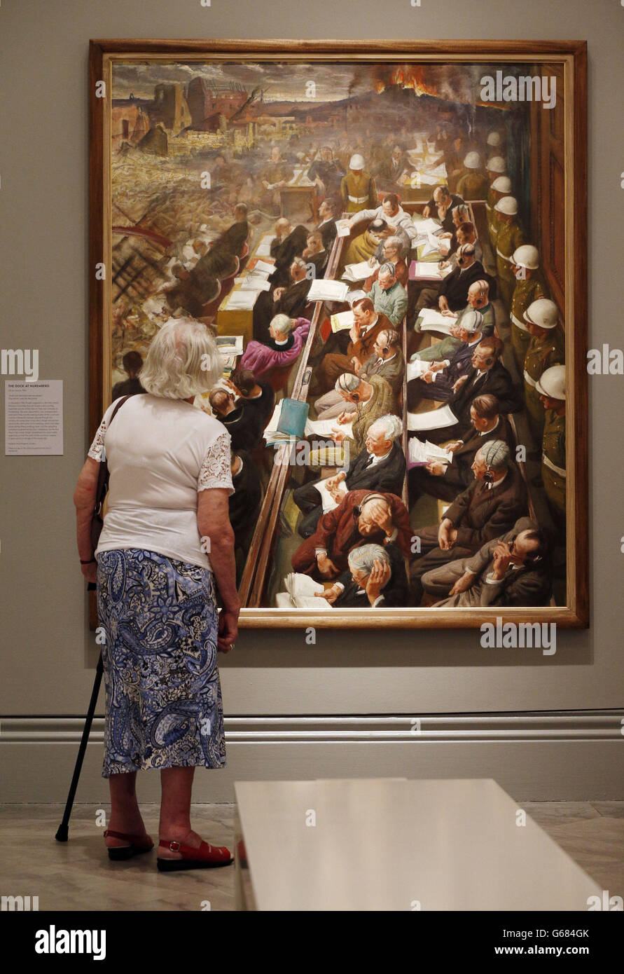 Dame Laura Knight exhibition Stock Photo - Alamy