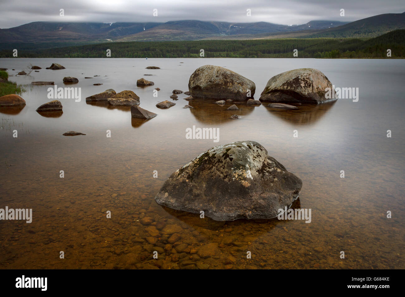 Loch Morlich, Aviemore Stock Photo - Alamy