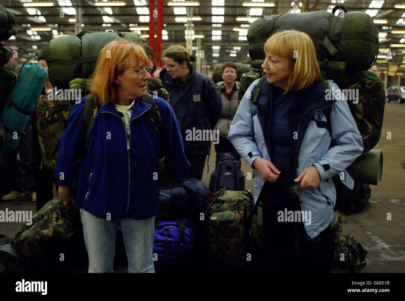 Reservists - Chetwynd Barracks Stock Photo - Alamy