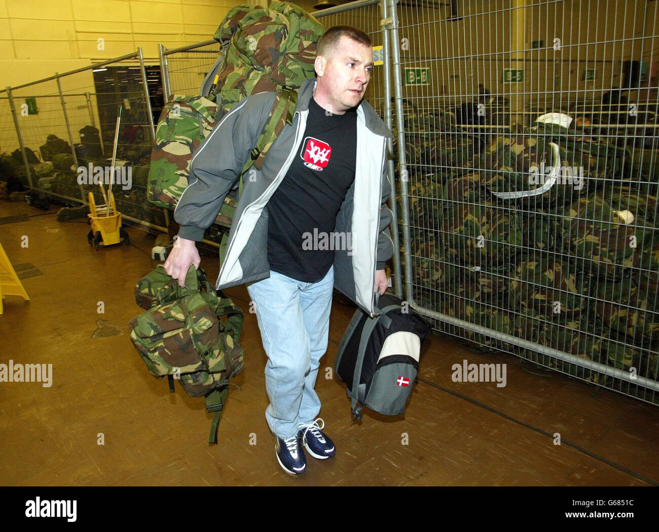 Reservists - Chetwynd Barracks Stock Photo - Alamy