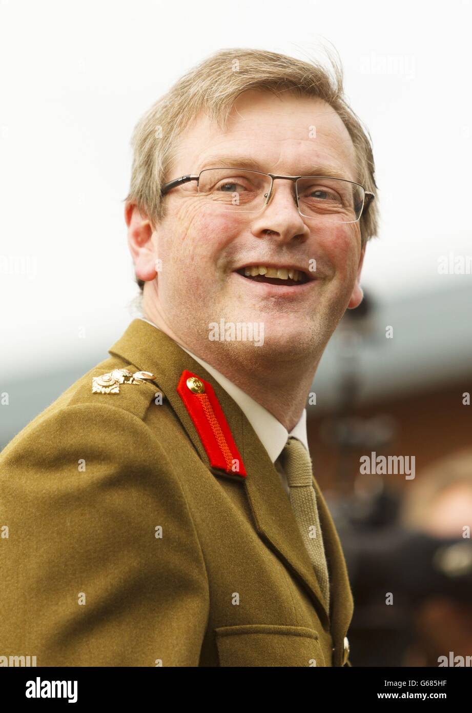 Prosecutor, Colonel Charles Barnett, pictured at Bulford Military Court ...