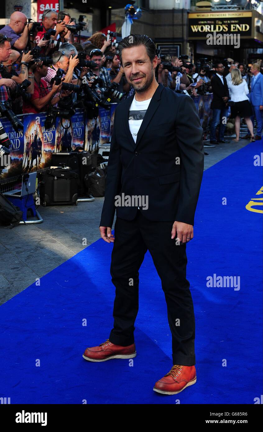 The World's End Premiere - London. Paddy Considine arriving for the ...