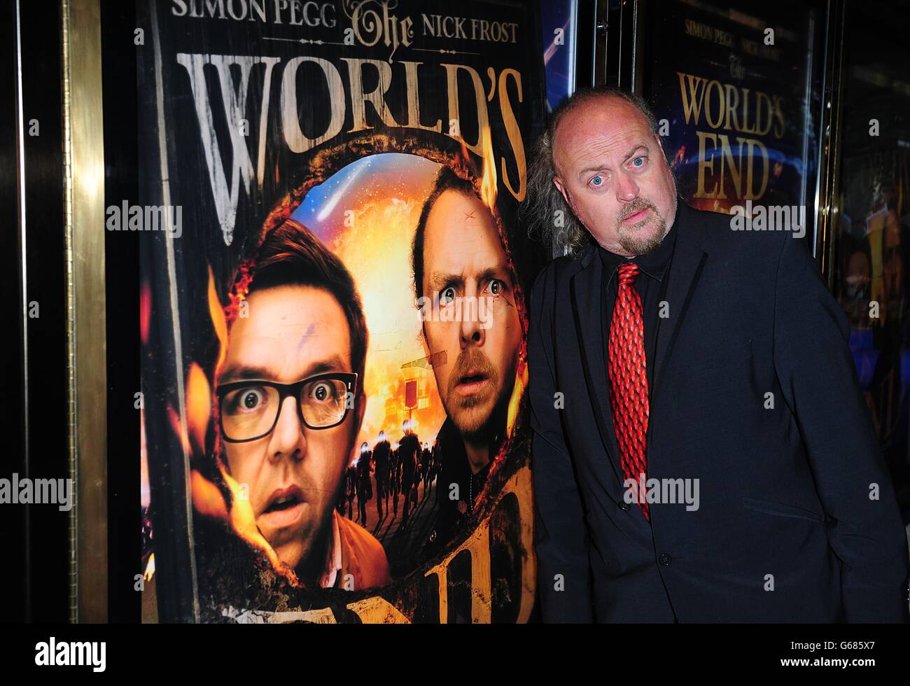 The World's End Premiere - London Stock Photo - Alamy