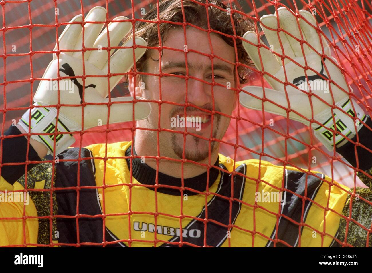 Mark Crossley Photocall. Mark Crossley, Nottingham Forest at the City ...