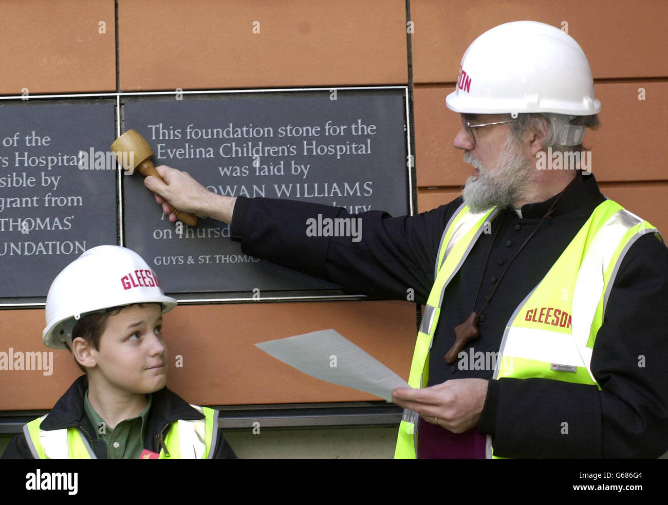 Rowan Williams - St Thomas' Stock Photo - Alamy