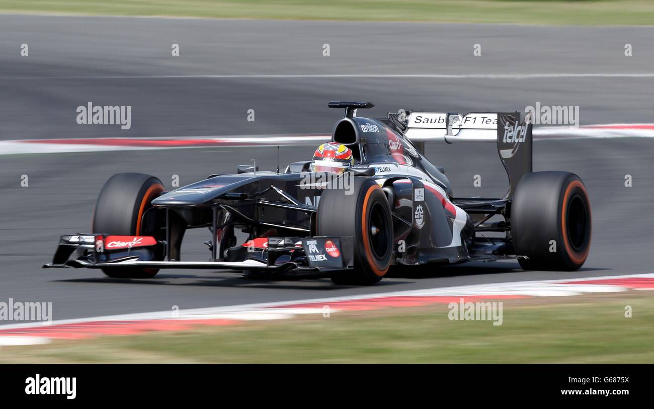 Formula one young drivers test hi-res stock photography and images - Alamy