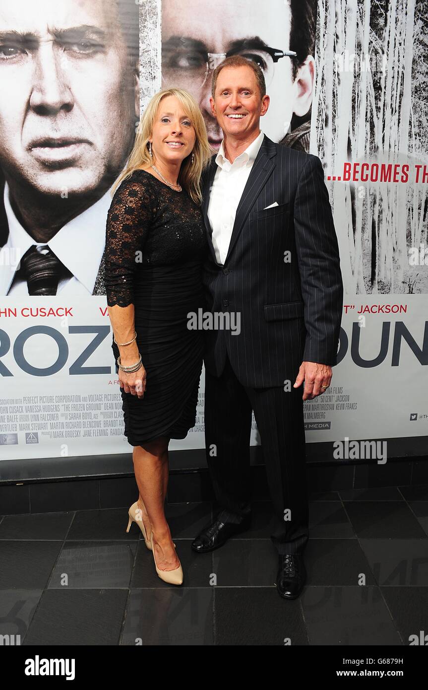 The Frozen Ground Premiere - London Stock Photo - Alamy