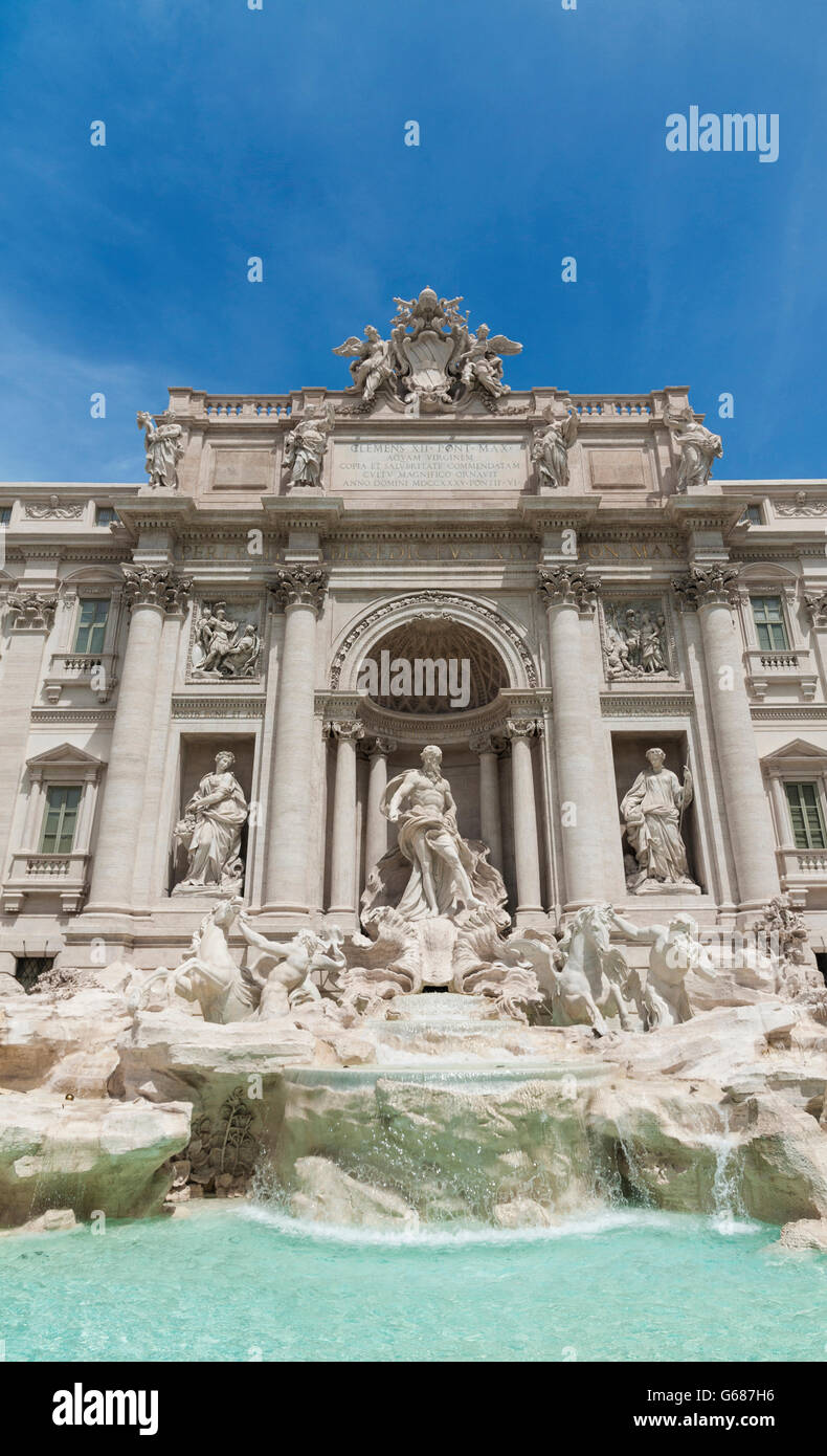 TREVI FOUNTAIN, Rome Italy Stock Photo - Alamy