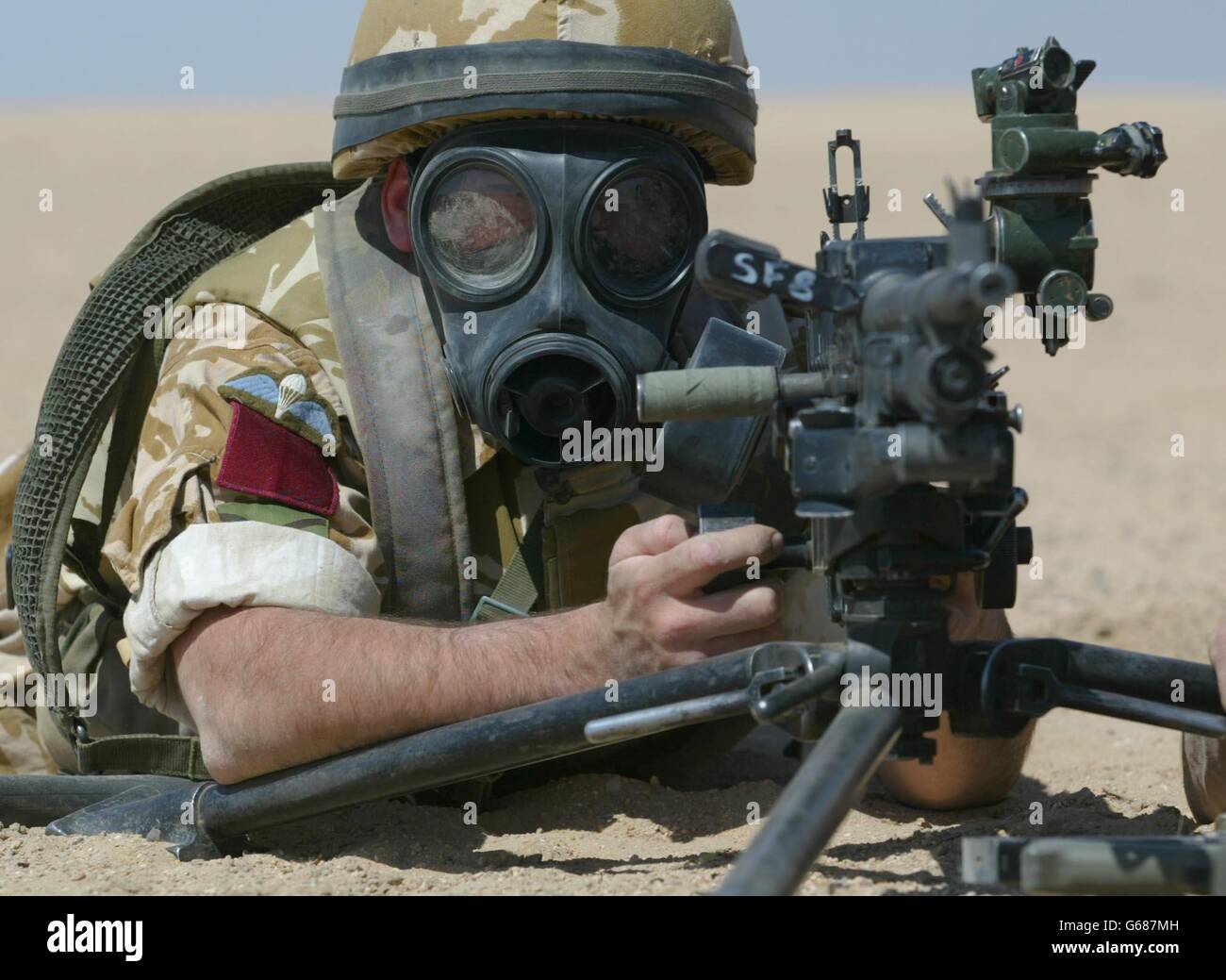 Gas mask exercises hi-res stock photography and images - Alamy